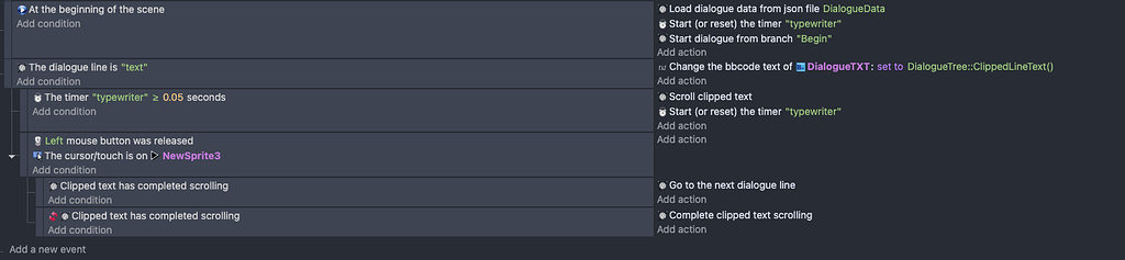 Solved I Lost The Typewrite Effect After Go To The Next Dialogue