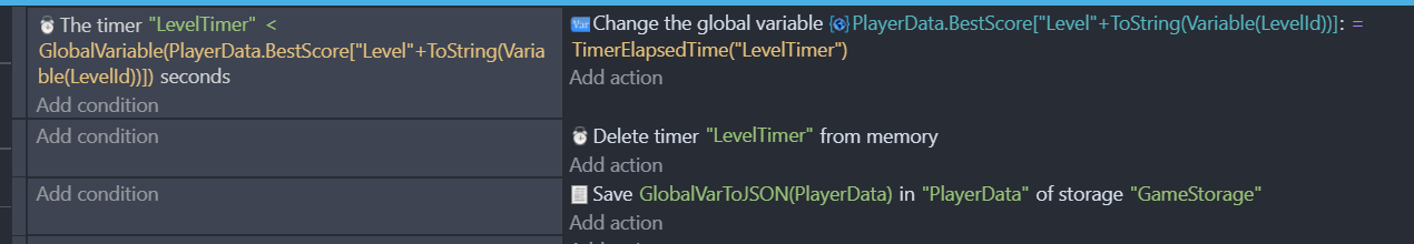 Solved Help With Saving The Timer Value Community GDevelop Forum