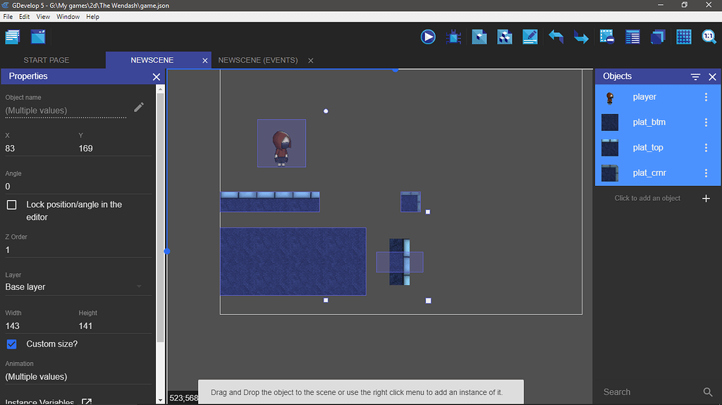 Need to scale from bounding box origin - Feature requests - GDevelop Forum