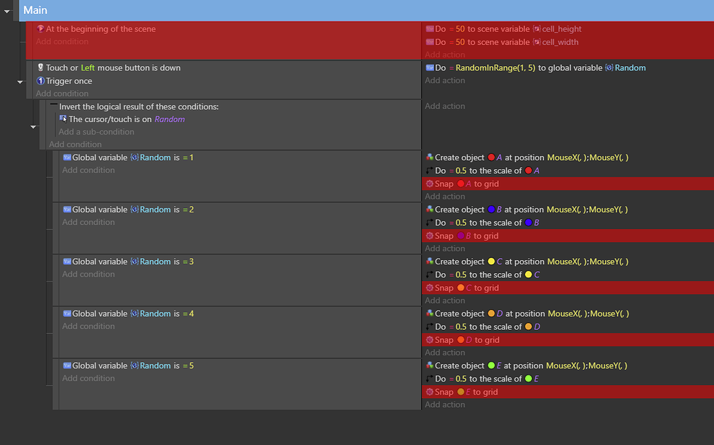 Solved How To Create Random Objects How Do I Gdevelop Forum