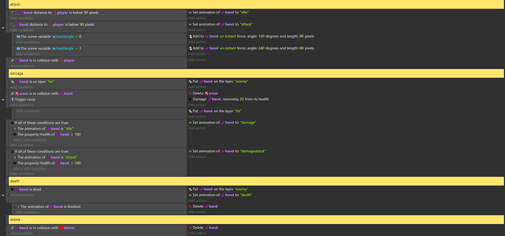 [Solved] Death animation stuck on first frame? - How do I...? - GDevelop Forum