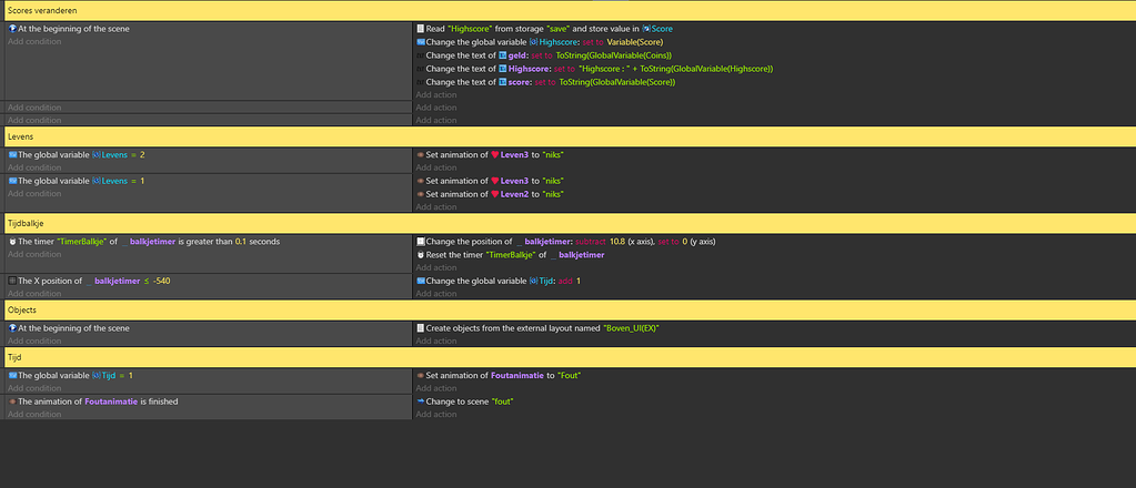 Highscore not displaying - How do I...? - GDevelop Forum