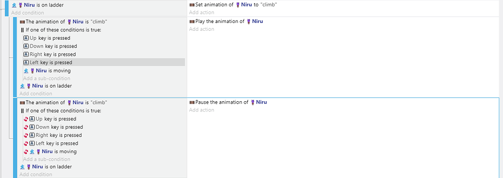 odd ladder bug in GDevelop - Bugs reports - GDevelop Forum