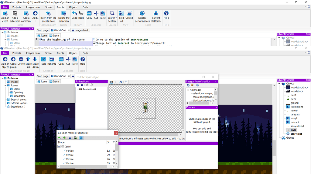 Collision masks? - How do I...? - GDevelop Forum