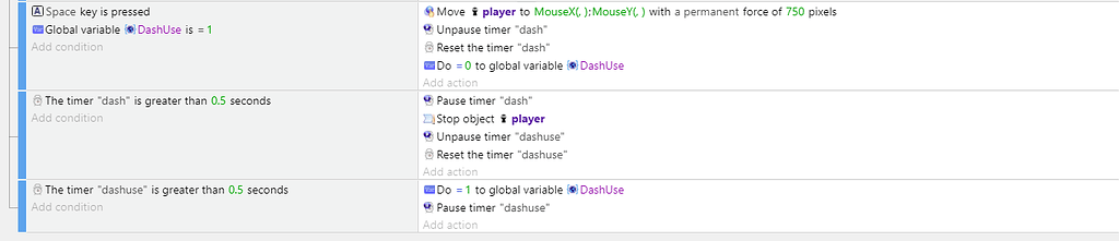 How to make a dash ability - How do I...? - GDevelop Forum