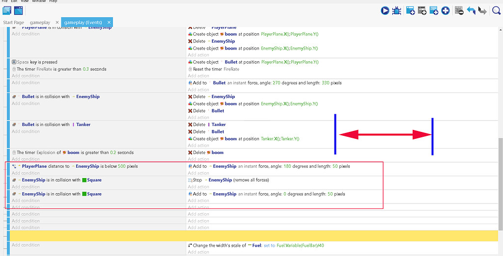 Left right patroling - How do I...? - GDevelop Forum