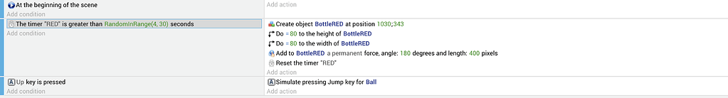 Random Objects, but with at least 4 seconds between the Objects - How do I...? - GDevelop Forum
