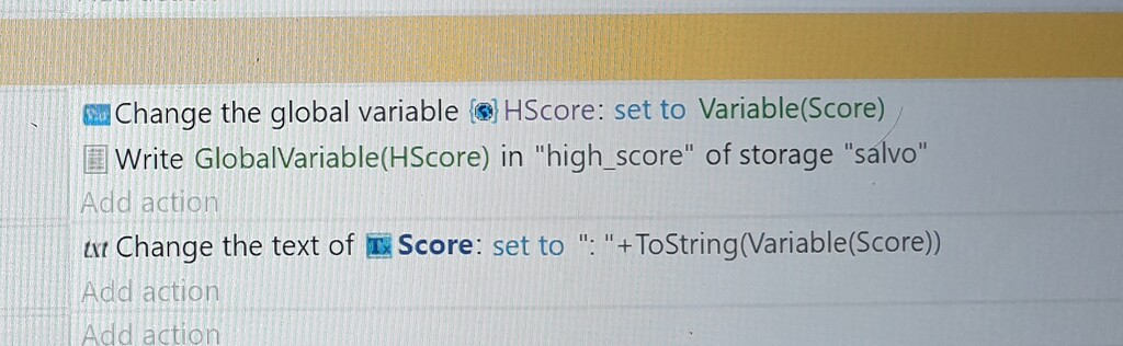 create a save of coins taken - How do I...? - GDevelop Forum