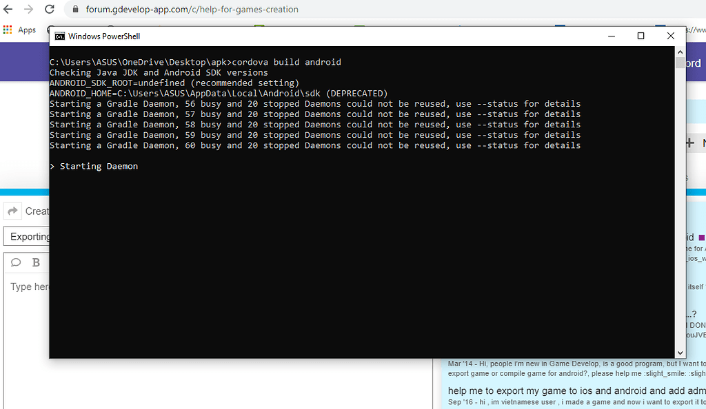 (Solved) Exporting game to android manually - How do I...? - GDevelop Forum