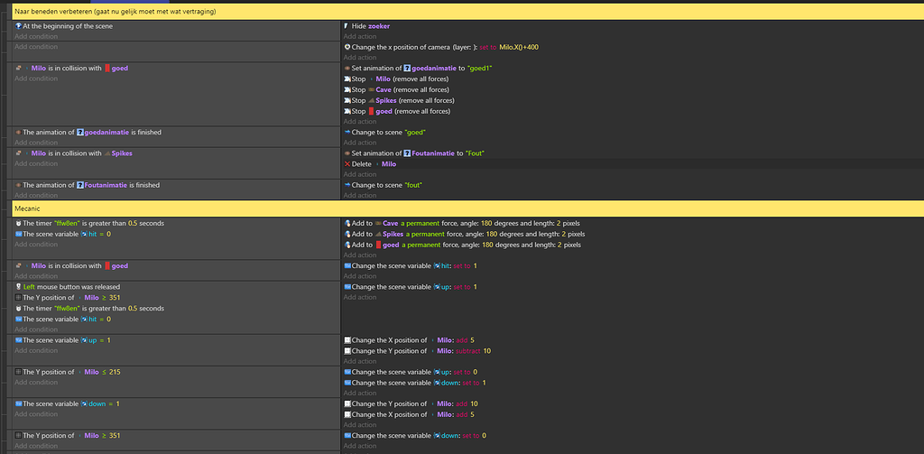 Collision not working? - How do I...? - GDevelop Forum