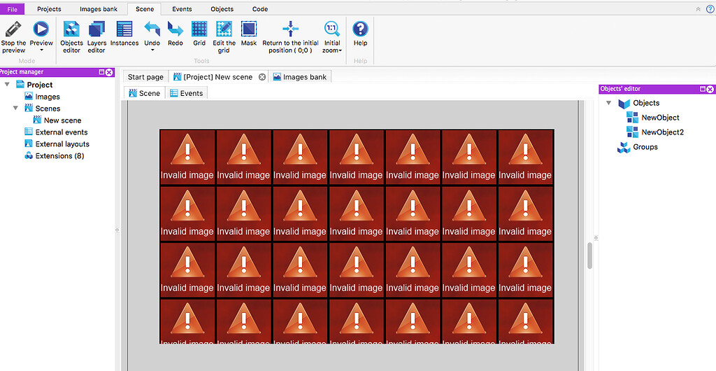 Invalid Image Error - How do I...? - GDevelop Forum