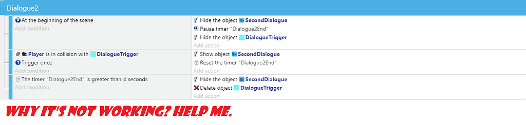 3rd Event Not Working How Do I Gdevelop Forum