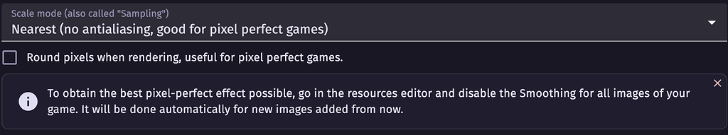 [Solved] Piskel smoothing images - Bugs reports - GDevelop Forum