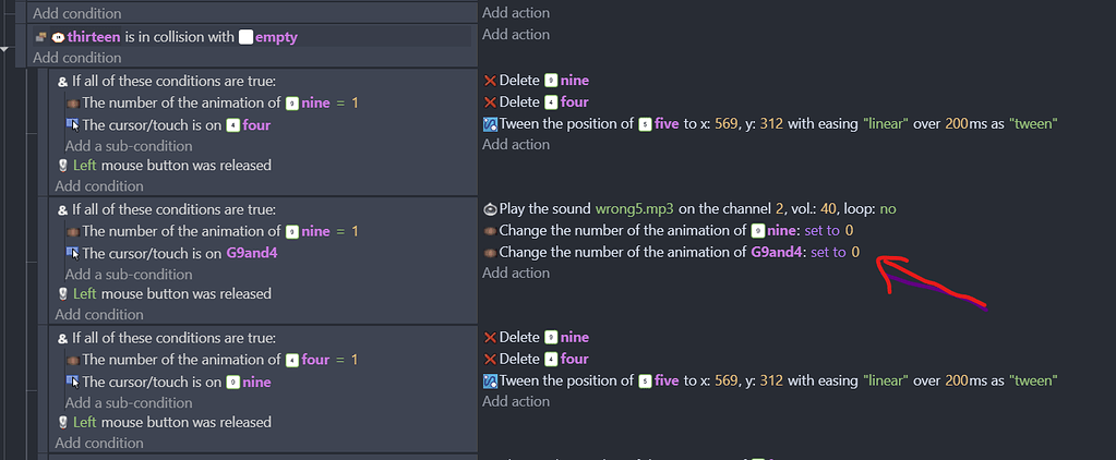 How to match Objects for puzzle game - How do I...? - GDevelop Forum