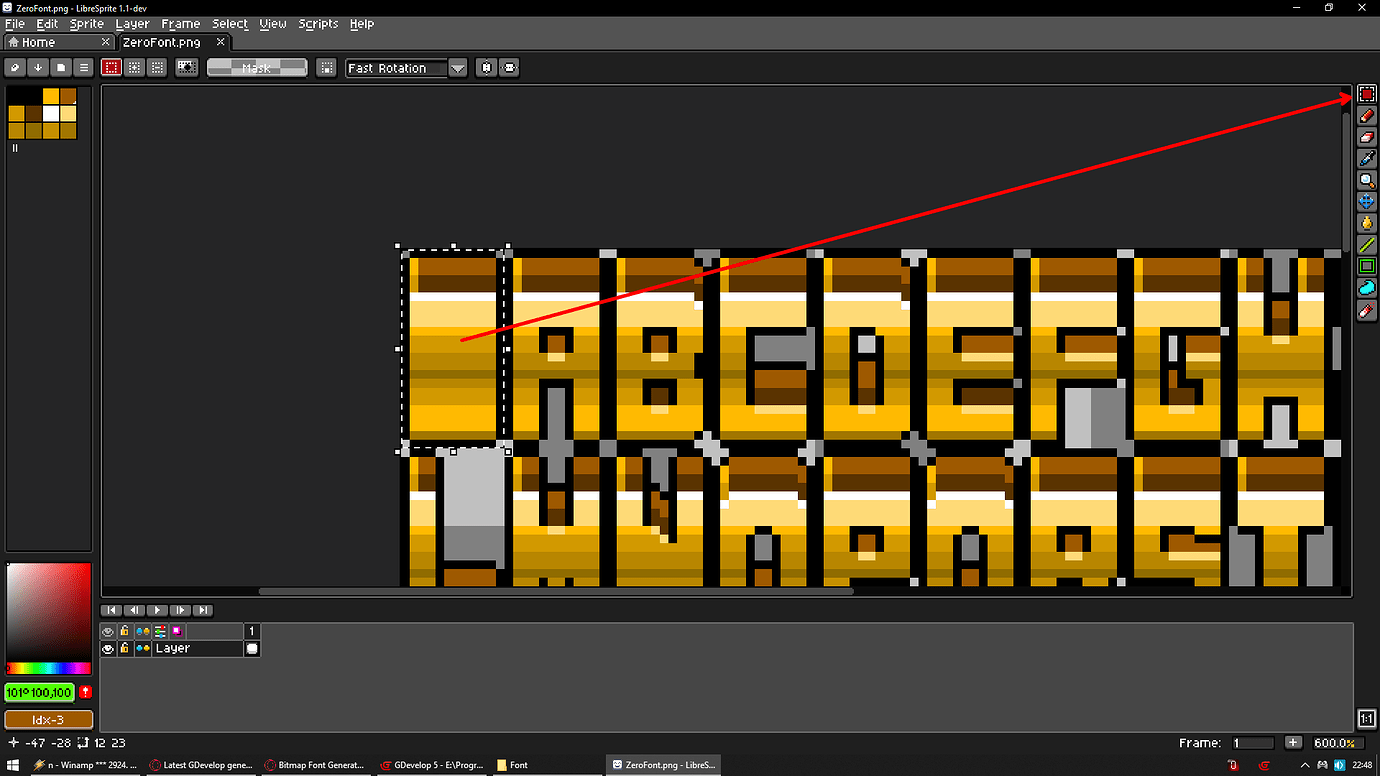 Bitmap Font (Converting/Creating/Editing tutorial) - GDevelop general - GDevelop Forum