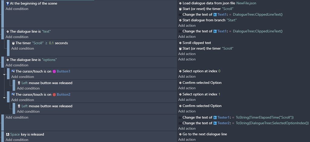Confirm option (Dialogue Tree extension) - How do I...? - GDevelop Forum