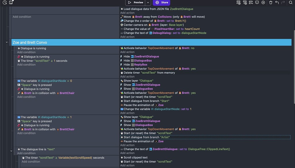 [Solved] Help with Yarn, Please! - How do I...? - GDevelop Forum