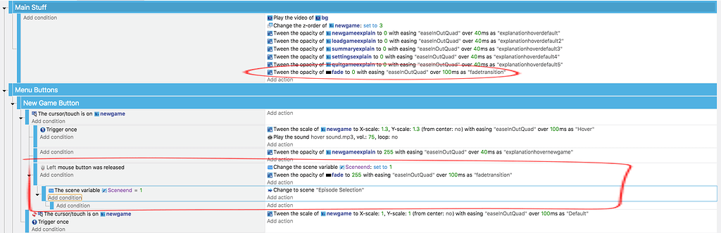[SOLVED] Scene fade in and out using tweens and scene variable - How do I...? - GDevelop Forum