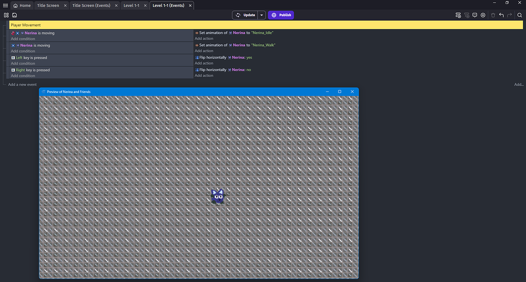 How do can I make a bullet fired from my character facing the moving ...
