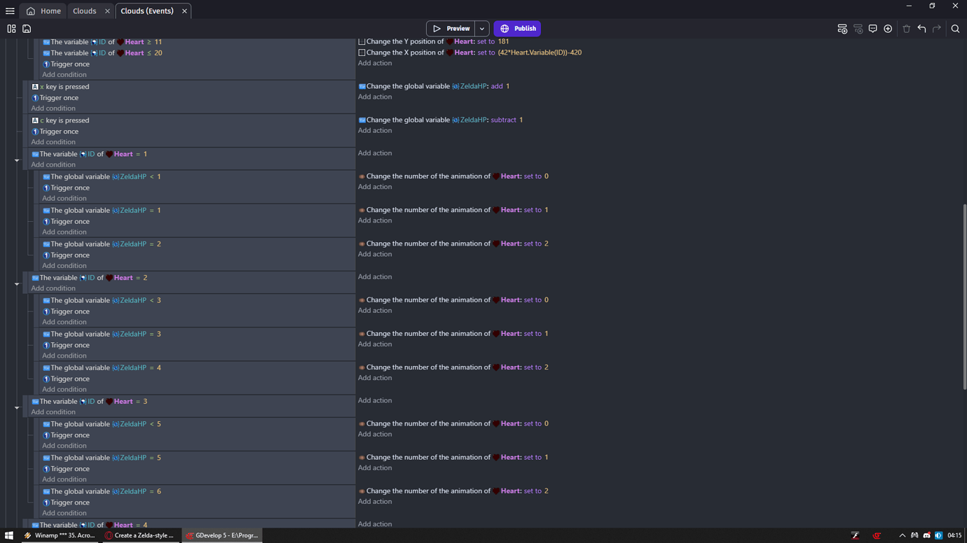 Create a Zelda-style Hearts (Health) bar from scratch - How do I ...