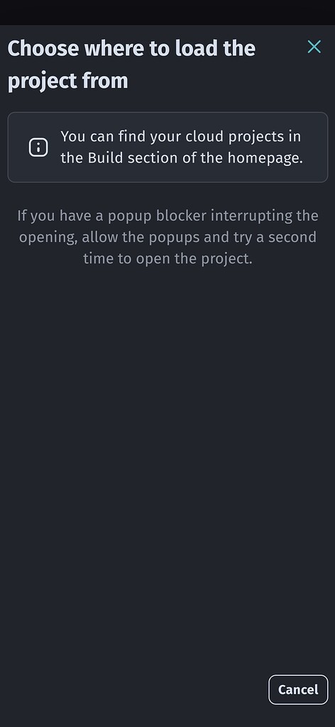 Mobile editor file picker not appearing - GDevelop general - GDevelop Forum Mobile editor file picker not appearing - GDevelop general - GDevelop Forum