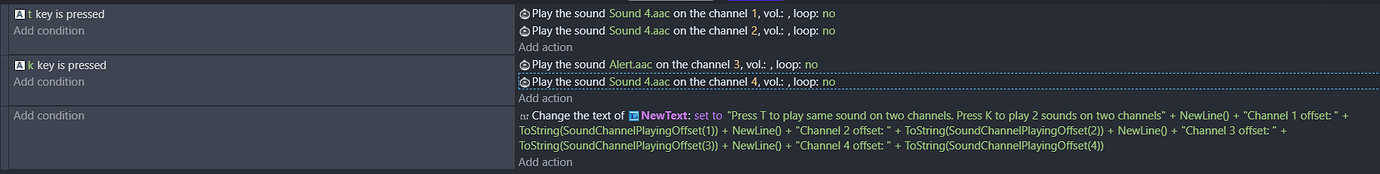 How to use Sound Channels Properly and How to Stop Sounds Being Played Off Screen! - GDevelop ...