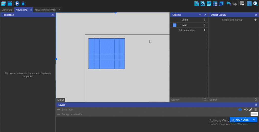 What is happening to 9-Patch Panel Sprite - Bugs reports - GDevelop Forum