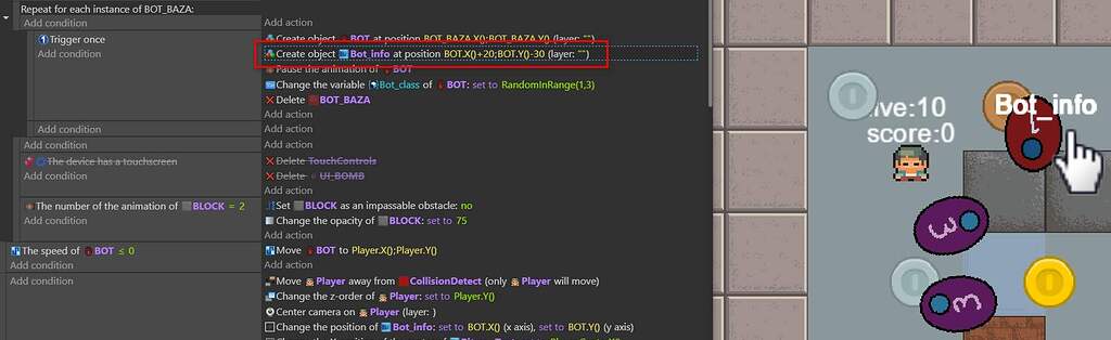 Solved Multiple Object Instances Not Showing How Do I Gdevelop Forum