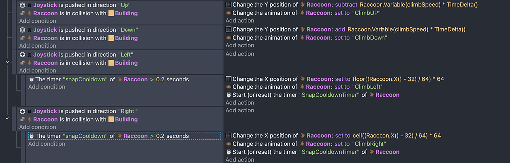 Joystick snapping - How do I...? - GDevelop Forum