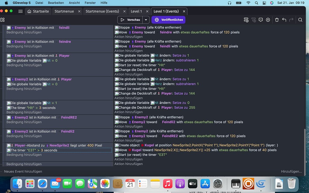 Solved Timer Dont Work How Do I Gdevelop Forum