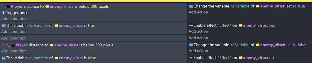 [Solved] Object effect will not change - How do I...? - GDevelop Forum