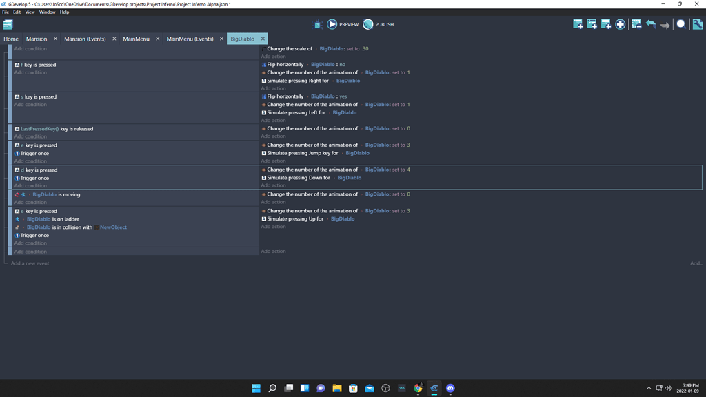 SOLVED Make Character Duck? - How do I...? - GDevelop Forum