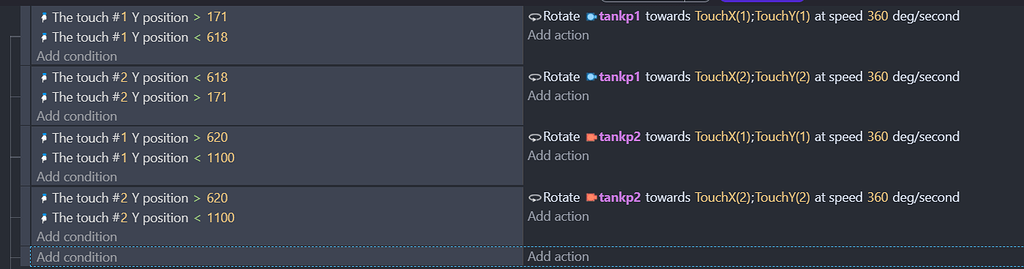Multi touch not working - How do I...? - GDevelop Forum
