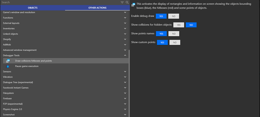 Enabling Visible Raycast - Feature requests - GDevelop Forum