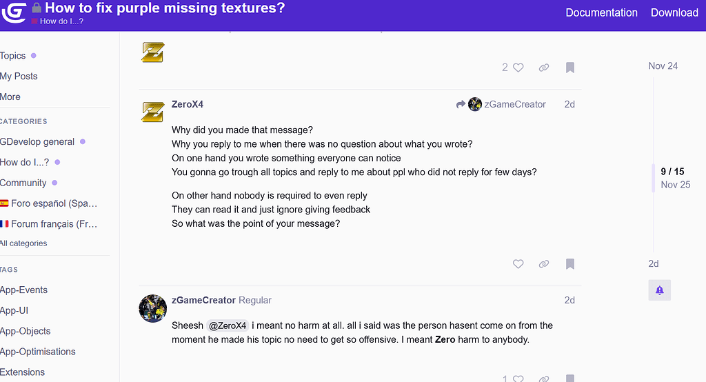 How to reply on peoples comments - How do I...? - GDevelop Forum