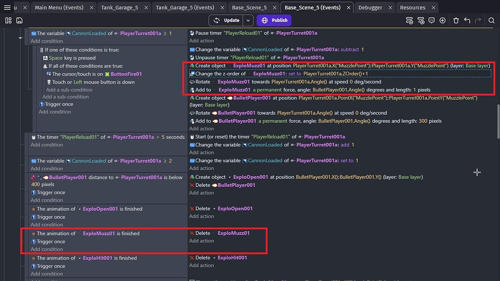 (Solved) Created object doesn't show up but is present in debugger (not Z order problem) - How ...
