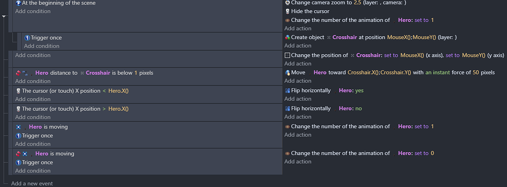 Cannot get to play animations properly [SOLVED] - How do I...? - GDevelop Forum