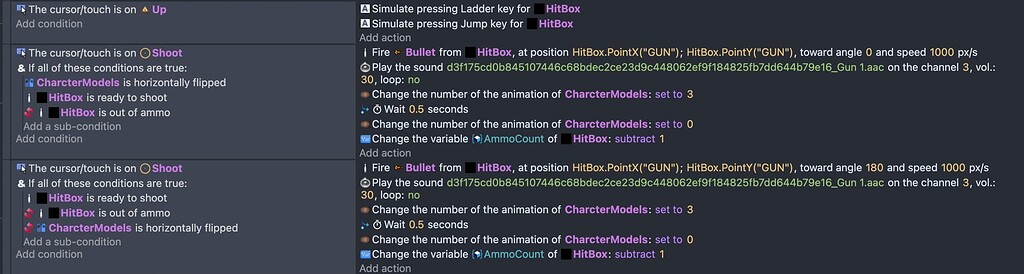 Glitch - Can't Stop Jumping/Shooting on Mobile - Bugs reports - GDevelop Forum