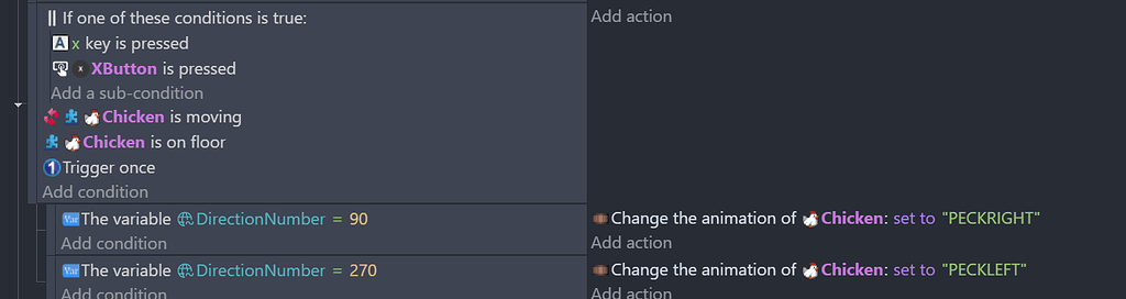 Change the output of this button to the same my x-control does? - How do I...? - GDevelop Forum
