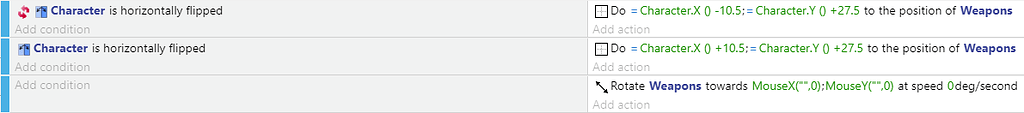 Invert condition mouse control when flipped effect - How do I...? - GDevelop Forum