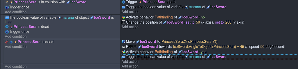 Object with pathfinding behavior not resetting to position - How do I...? - GDevelop Forum
