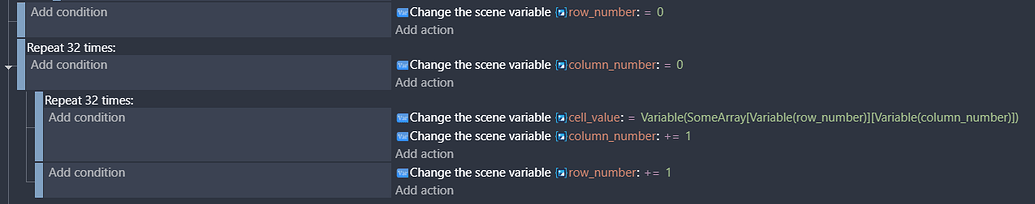 2d array/structure - How do I...? - GDevelop Forum