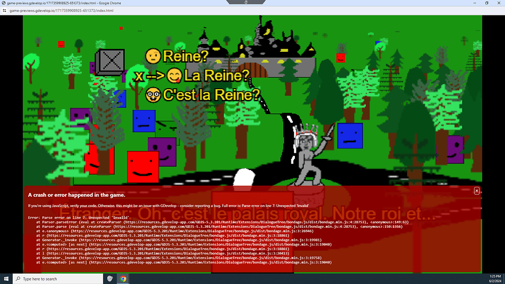 Solved Issues In Different Language Bugs Reports Gdevelop Forum