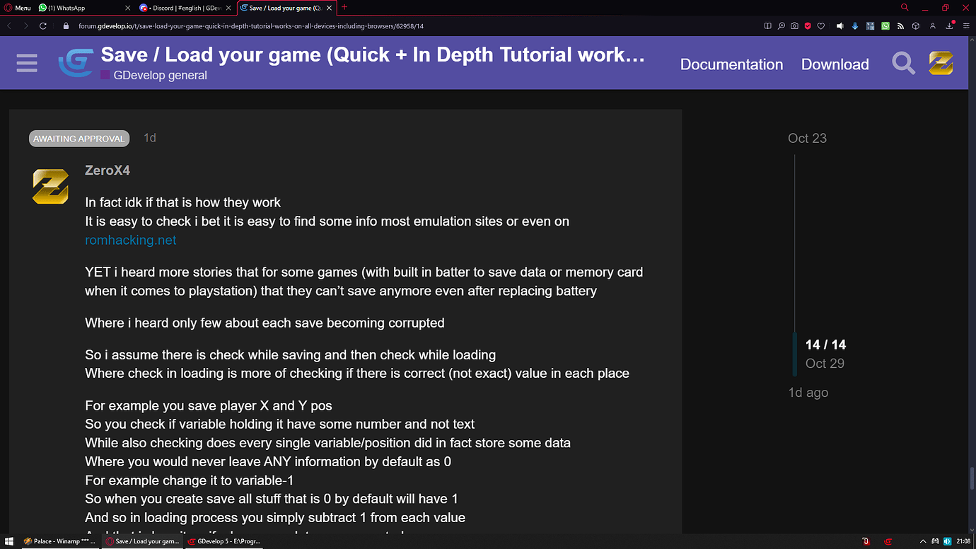 Save / Load your game (Quick + In Depth Tutorial works on all devices including browsers ...
