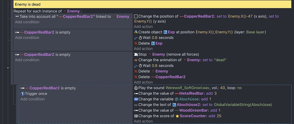 Multiplied Health Bar - How do I...? - GDevelop Forum