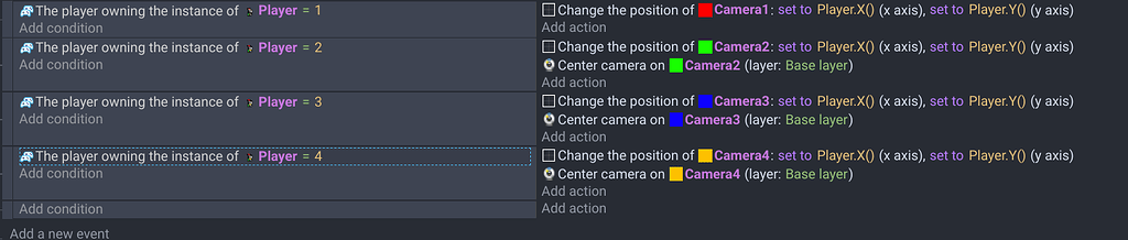 Solved Multiplayer Camera Problems How Do I Gdevelop Forum