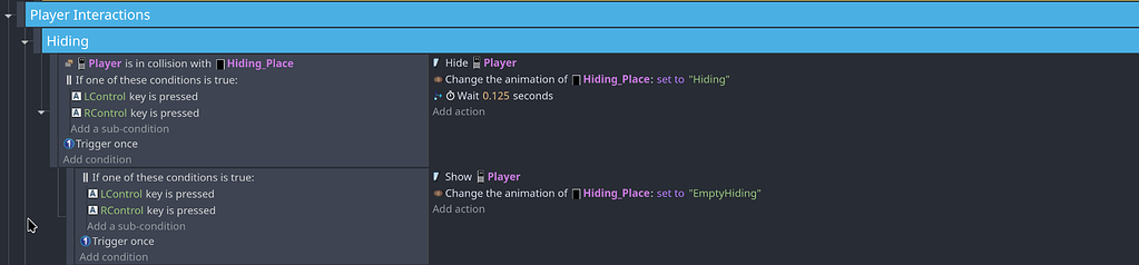 Delay doesn't work depending on how the button is hit - How do I...? - GDevelop Forum