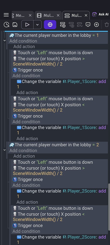 Multiplayer controls - How do I...? - GDevelop Forum