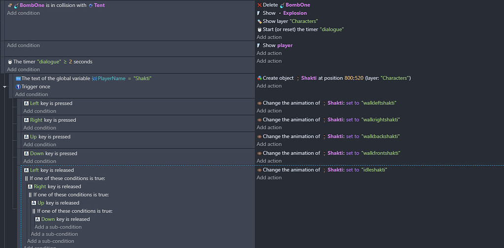 Top Down Movement Doesnt Show Movment Animation How Do I