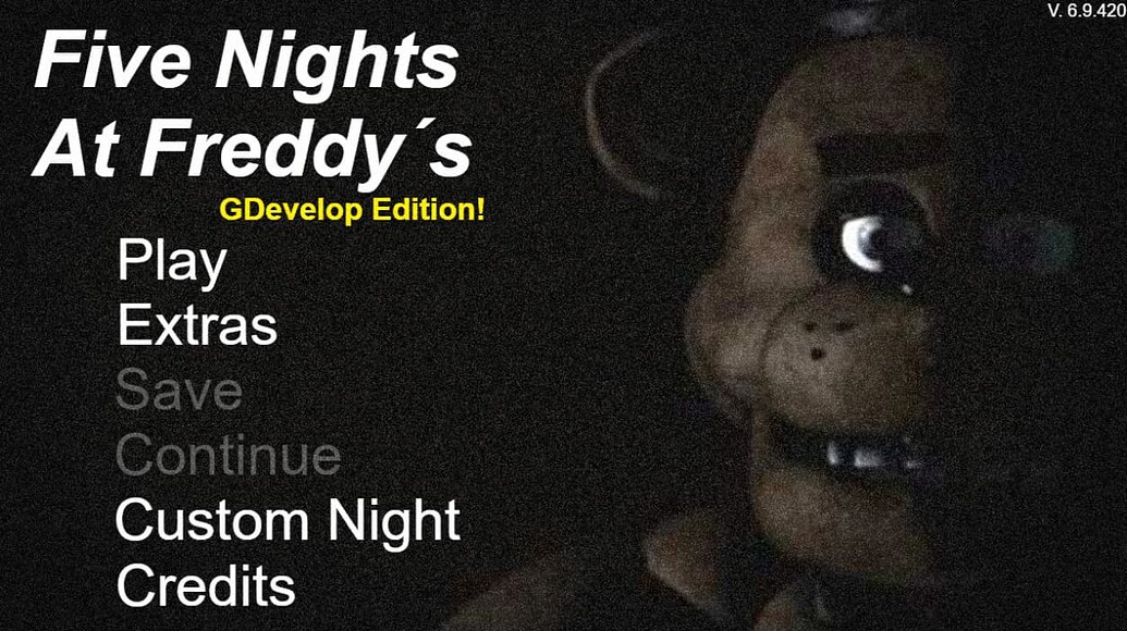 FULL Five Nights At Freddy's Template for GDevelop 5 - Devlog ...